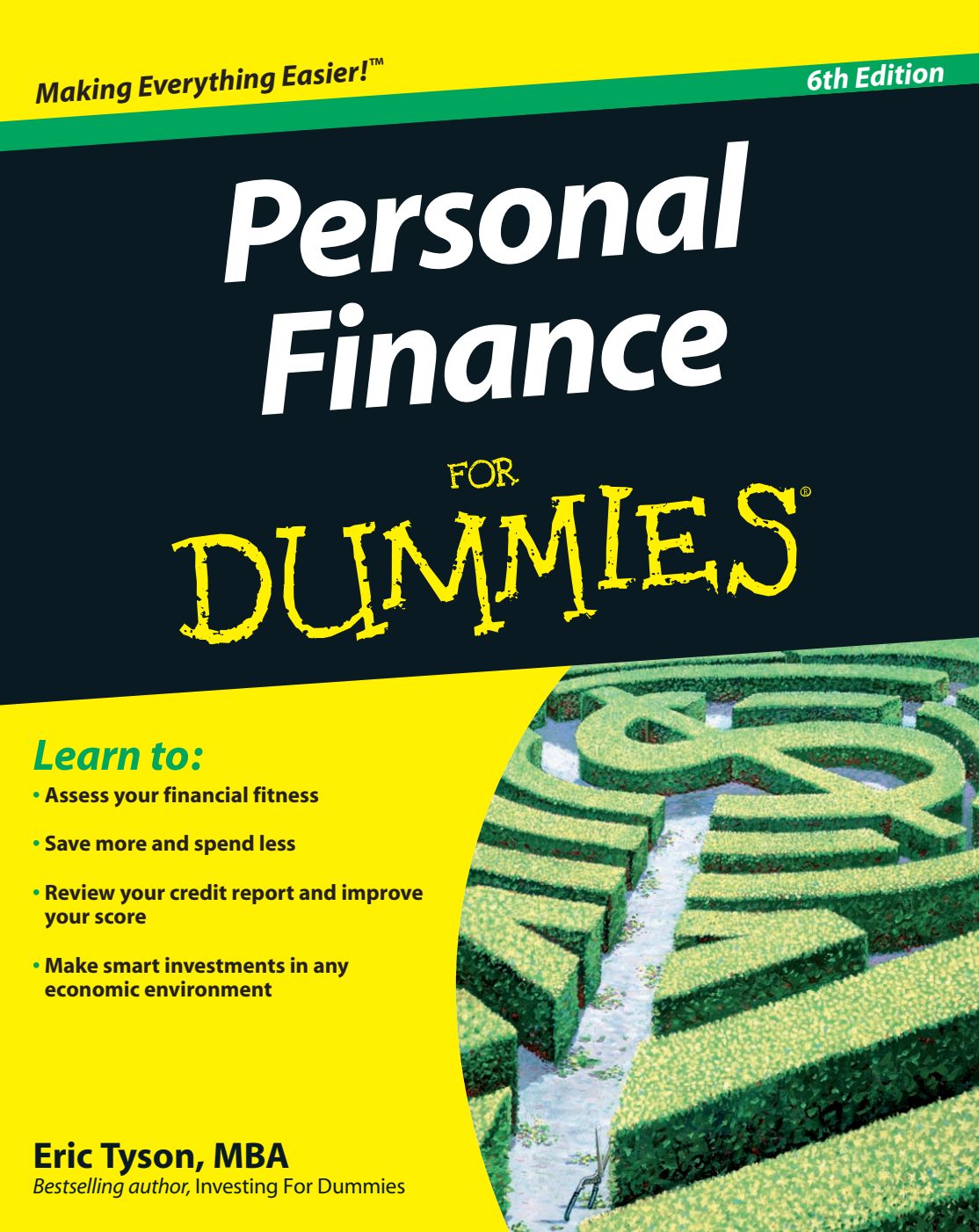 Personal Finance for Dummies Book – Sania Library