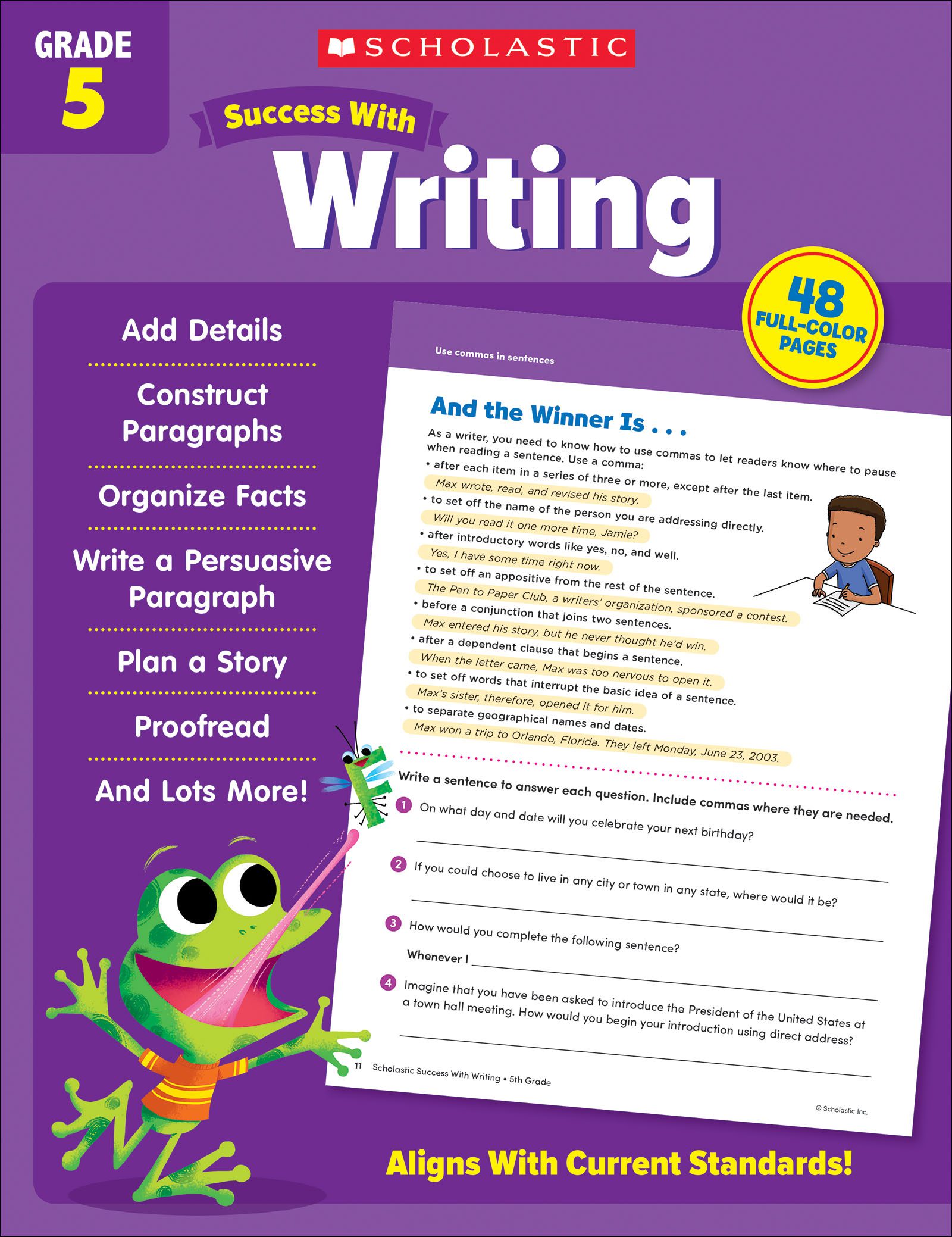 Scholastic Success With Writing Workbooks – Sania Library