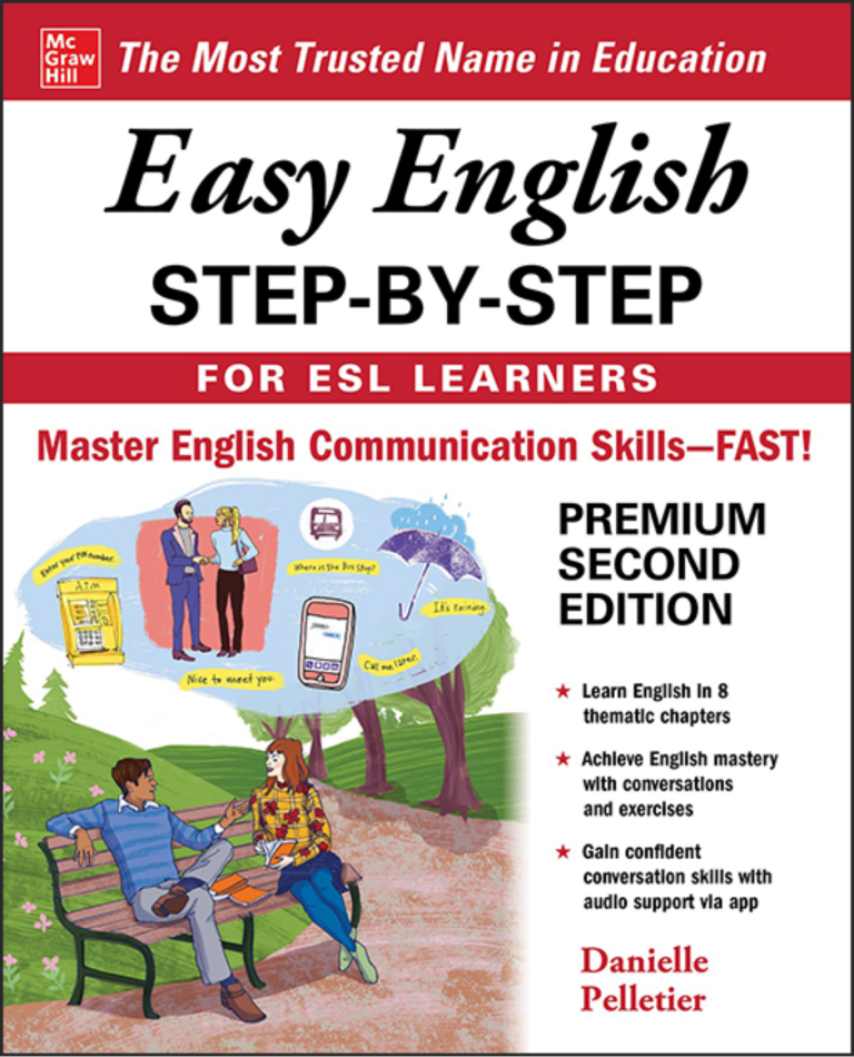 Easy English Step By Step for ESL Learners Book – Sania Library