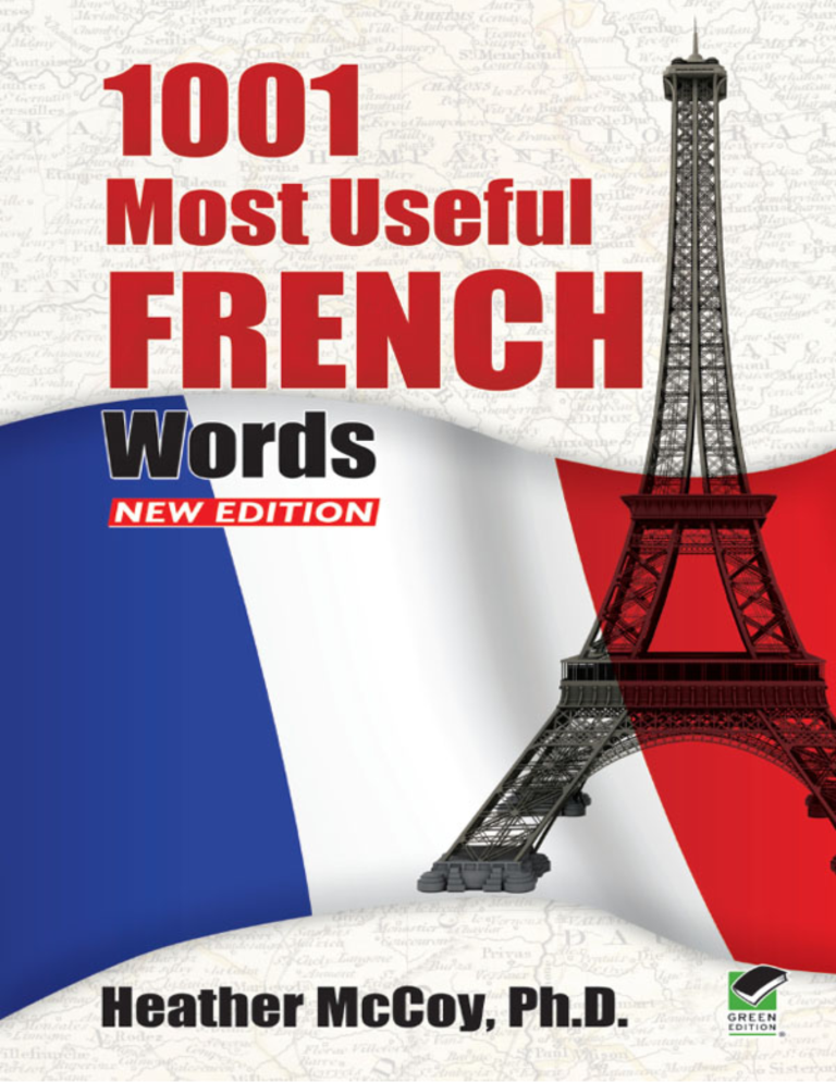 1001 Most Useful French Words Book – Sania Library